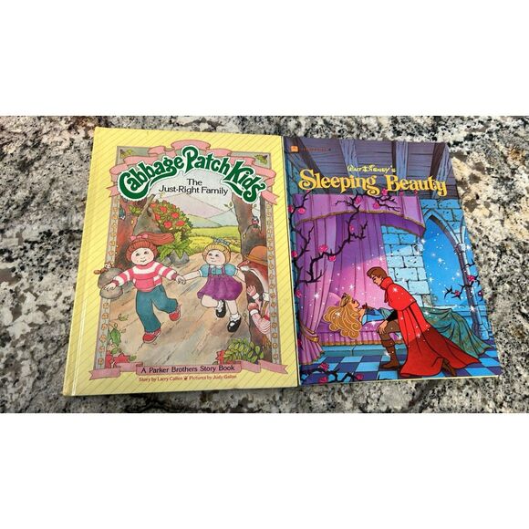 Other | Books Cabbage Patch Kids And Walt Disneys Sleeping Beauty ...